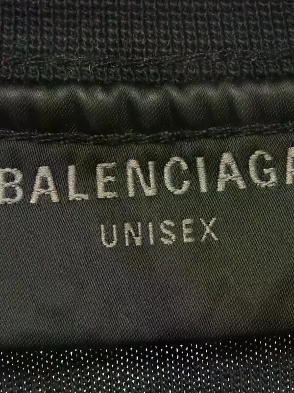 Balenciaga Distressed-logo T-shirt