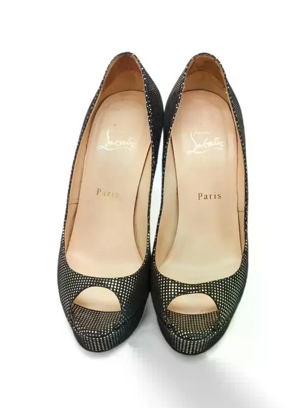 CHRISTIAN LOUBOUTIN Lady Peep Platform Pumps