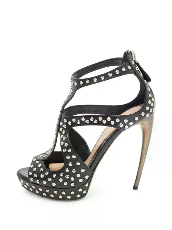 Alexander McQueen Studded Cage Sandals