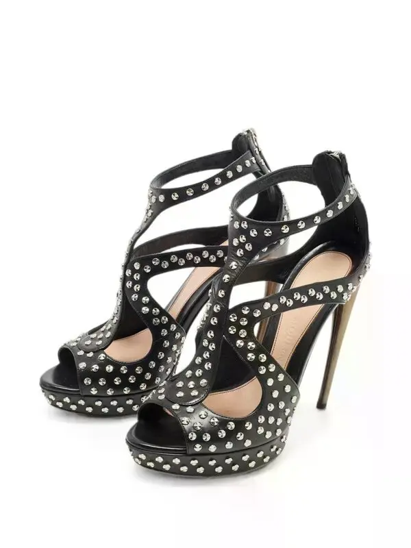 Alexander McQueen Studded Cage Sandals