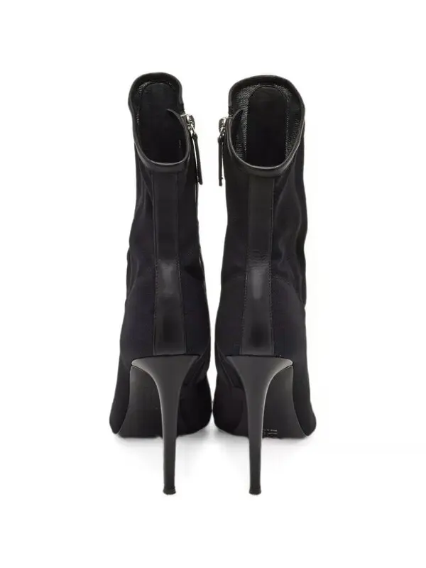 GIUSEPPE ZANOTTI Janice Mesh-panel Ankle Boots