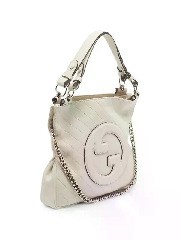 Gucci Blondie Diagonal-quilt Tote Bag - Neutrals