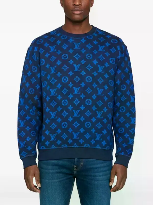 LOUIS VUITTON 2019 Monogram Jacquard Sweater
