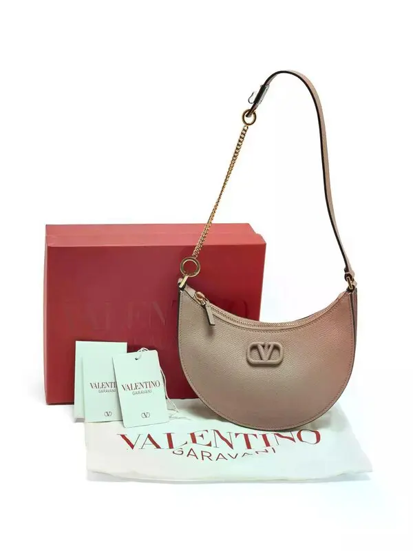 Valentino Garavani Vlogo Shoulder Bag - Neutrals