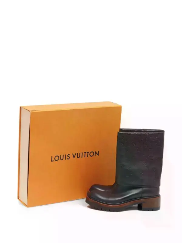 LOUIS VUITTON Road Trip Monogram Boots