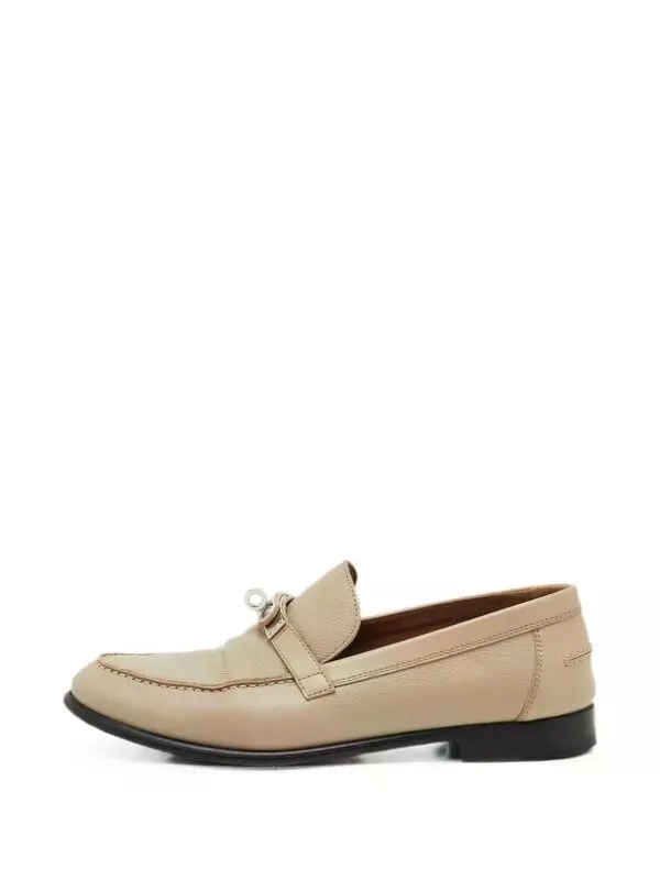 Hermès Destin Leather Loafers