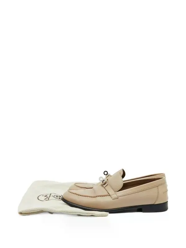 Hermès Destin Leather Loafers