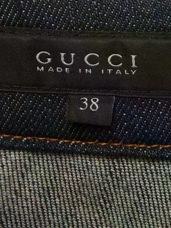 Gucci Chain-detail Straight-leg Jeans