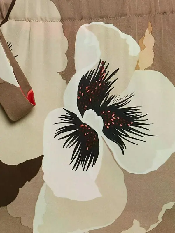 Dolce & Gabbana Floral-print Silk Mini Skirt