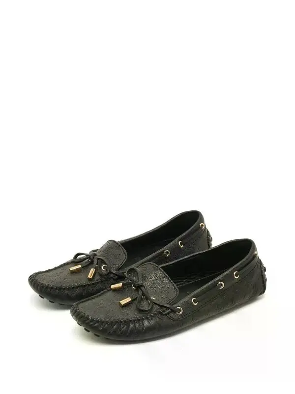 LOUIS VUITTON Gloria Monogram Loafers