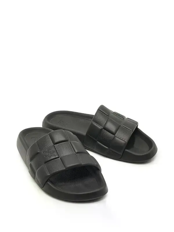 LOUIS VUITTON Damier Waterfront Slides