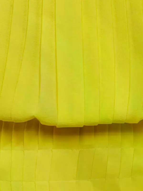 Balenciaga Puff-sleeve Pleated-design Dress