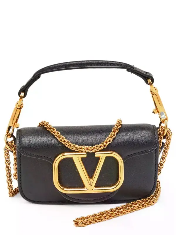 Valentino Garavani Mini Locò Cross Body Bag - Black