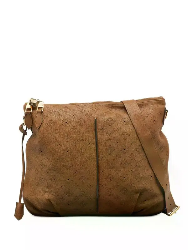 LOUIS VUITTON Selene Mahina Handbag - Brown