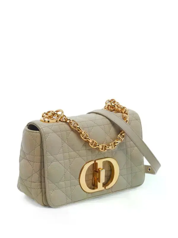 Dior Small Caro Cannage Shoulder Bag