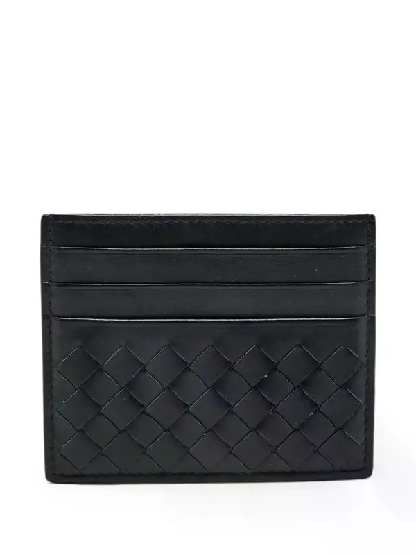 Bottega Veneta Intrecciato Weave Card Holder