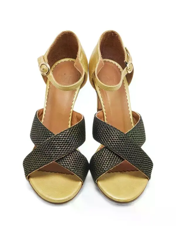 Missoni Cross-over Ankle-strap Sandals