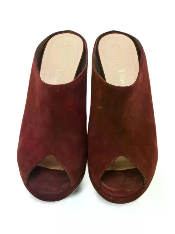 Dior Open-toe Wedge Sandals