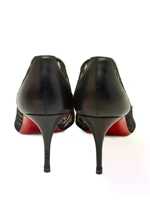CHRISTIAN LOUBOUTIN Saramor Lace Heeled Pumps