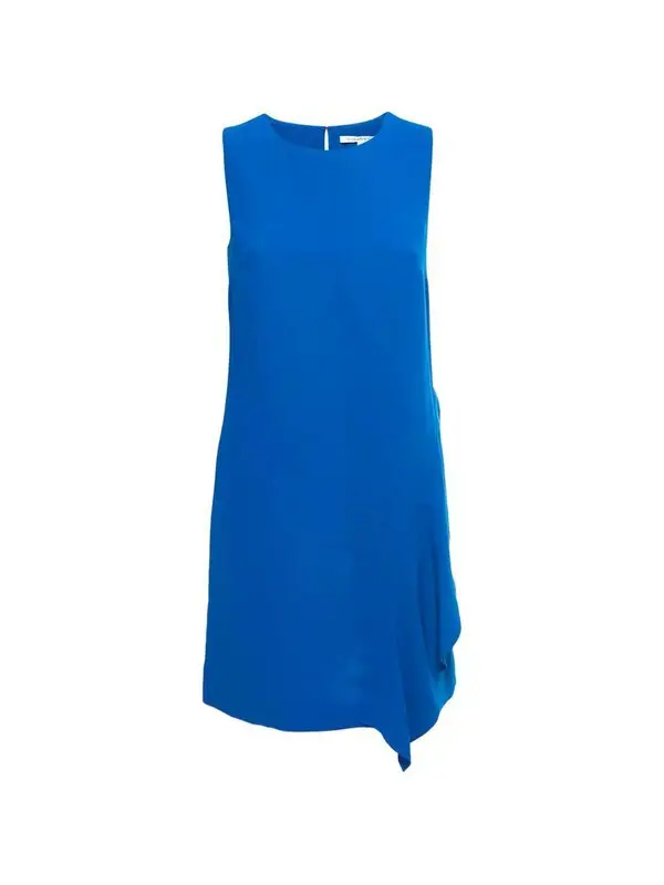 Diane Von Furstenberg Sleeveless Knitted Dress - Blue