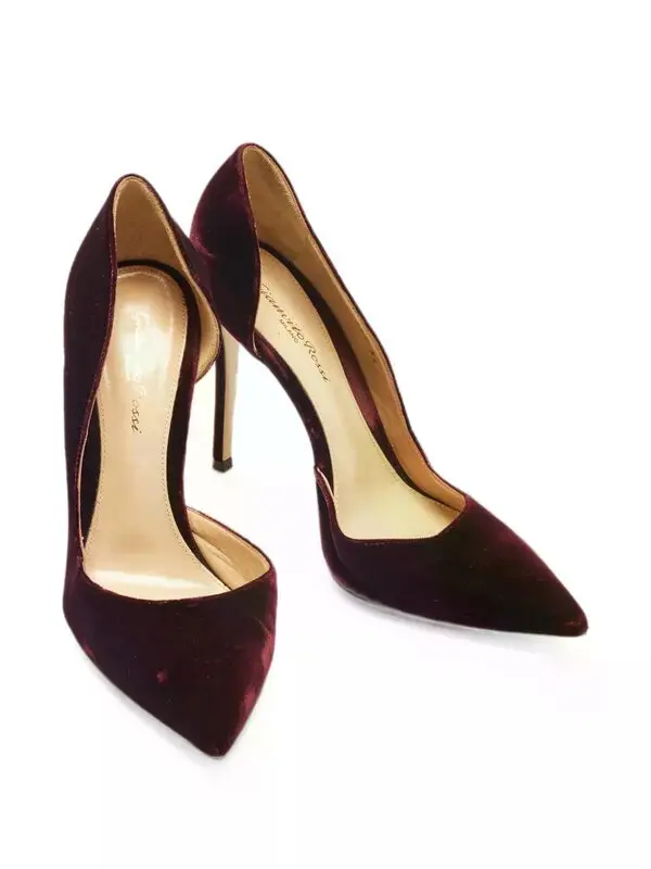 GIANVITO ROSSI D'orsay Suede Pumps
