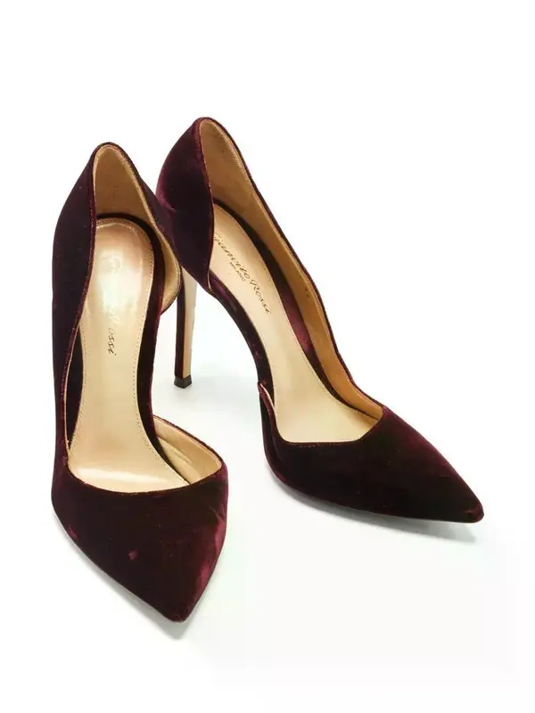 GIANVITO ROSSI D'orsay Suede Pumps