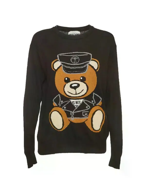 Moschino Teddy Bear-intarsia Sweater