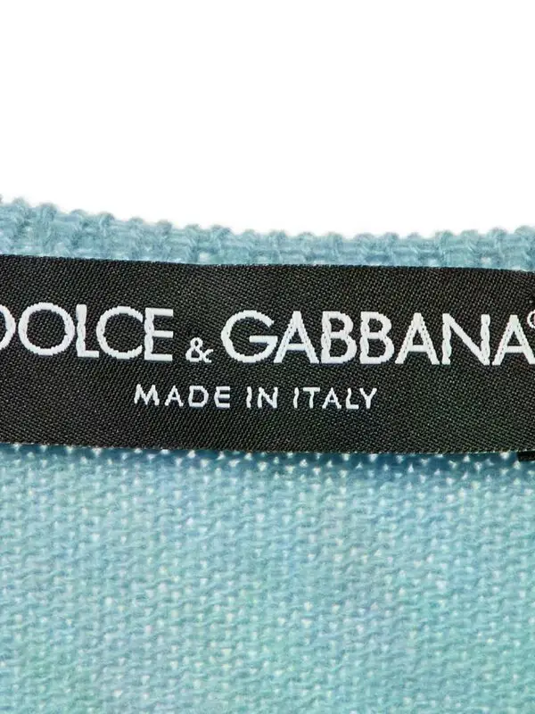 Dolce & Gabbana Heart Crown Patch Sweater