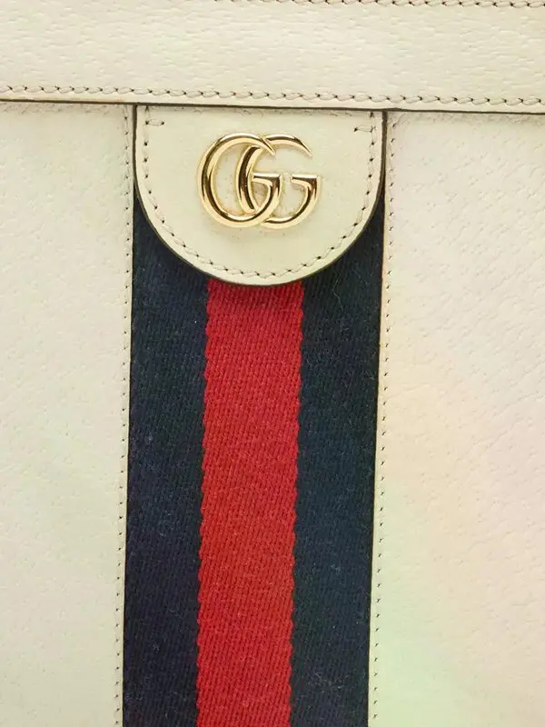 Gucci Ophidia Chain-strap Cross Body Bag - White