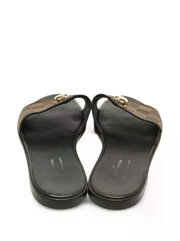 LOUIS VUITTON Lock It Slide Sandals