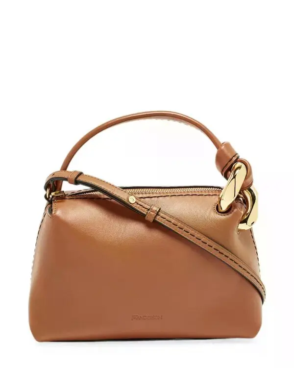 JW Anderson Small Corner Chain-link Shoulder Bag - Brown