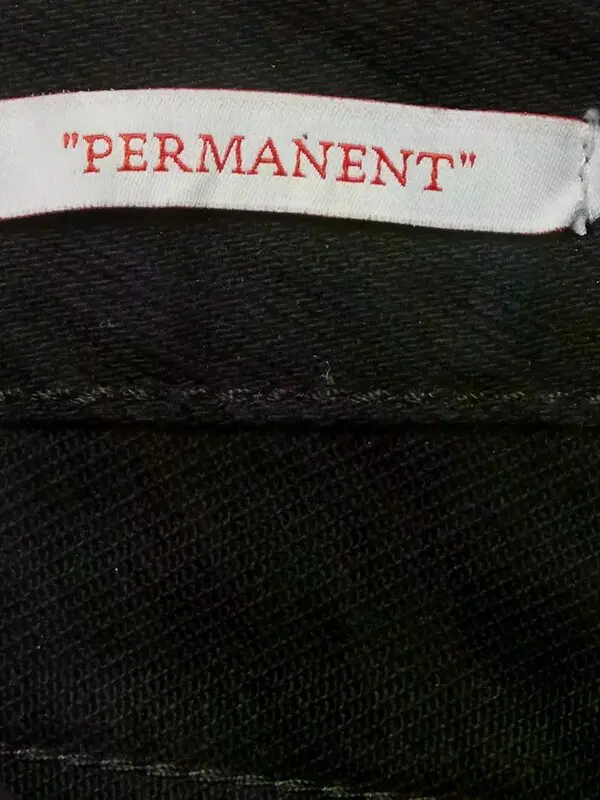 Off-White Permanent Straight-leg Jeans