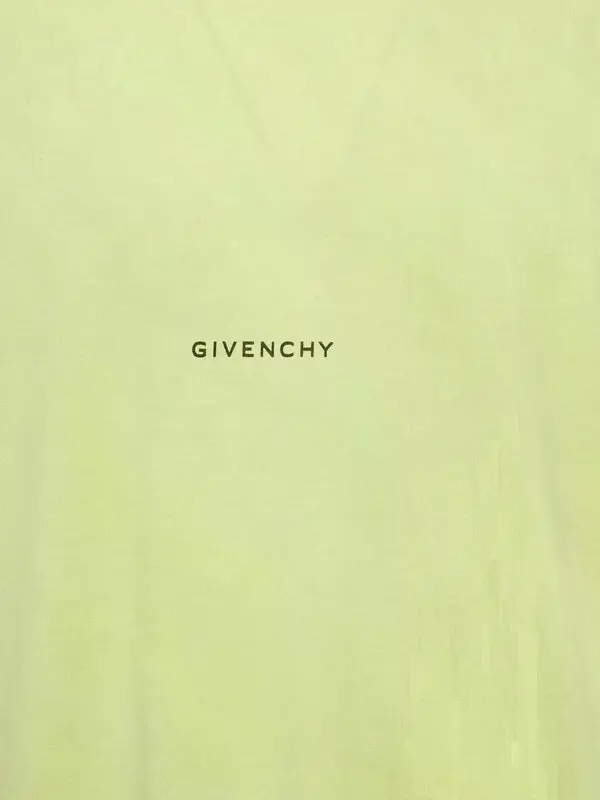 Givenchy Logo-print V-stitch T-shirt