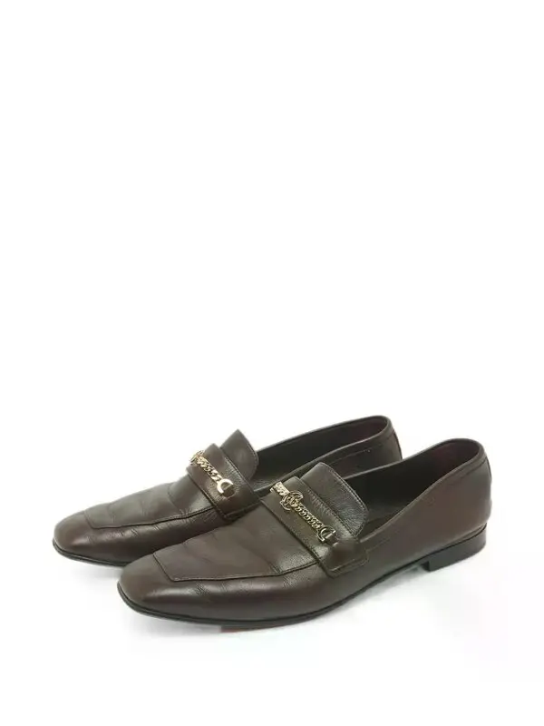 CHRISTIAN LOUBOUTIN Mj Moc Chain Loafers