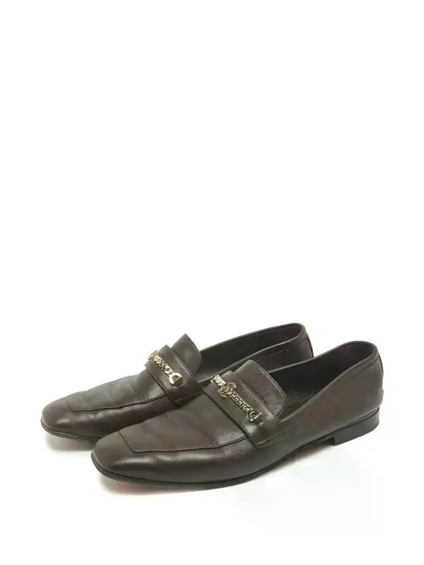 CHRISTIAN LOUBOUTIN Mj Moc Chain Loafers