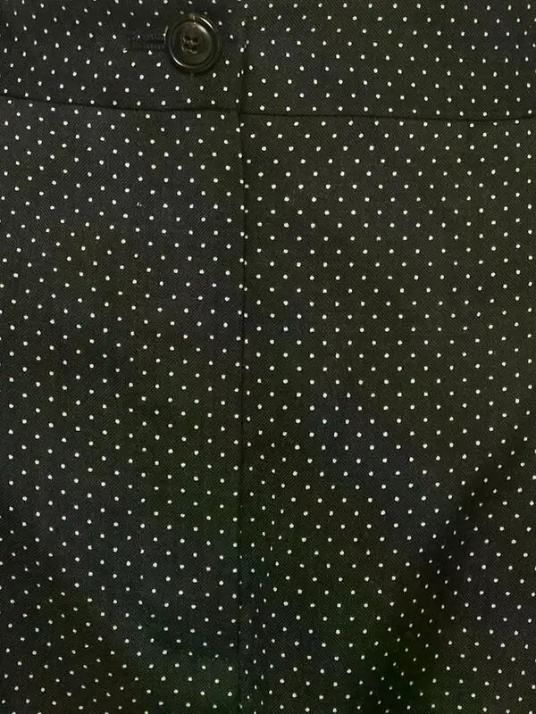 Dolce & Gabbana Dot-print Pleated Trousers