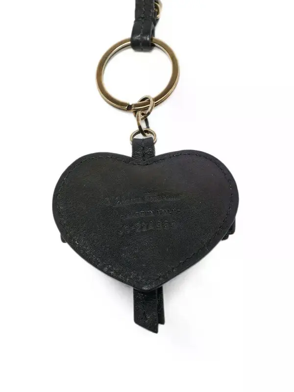 FERRAGAMO Heart-motif Keyring