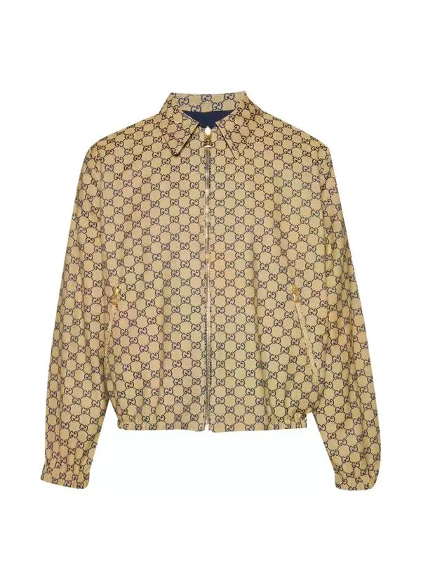 Gucci Gg Canvas Reversible Jacket