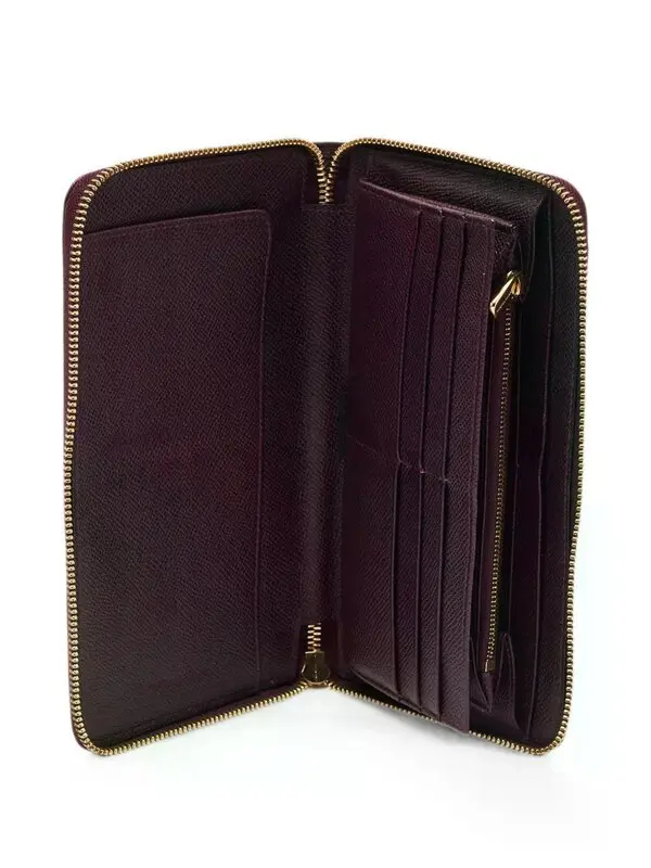 Dolce & Gabbana Logo-plaque Zip-around Clutch Bag