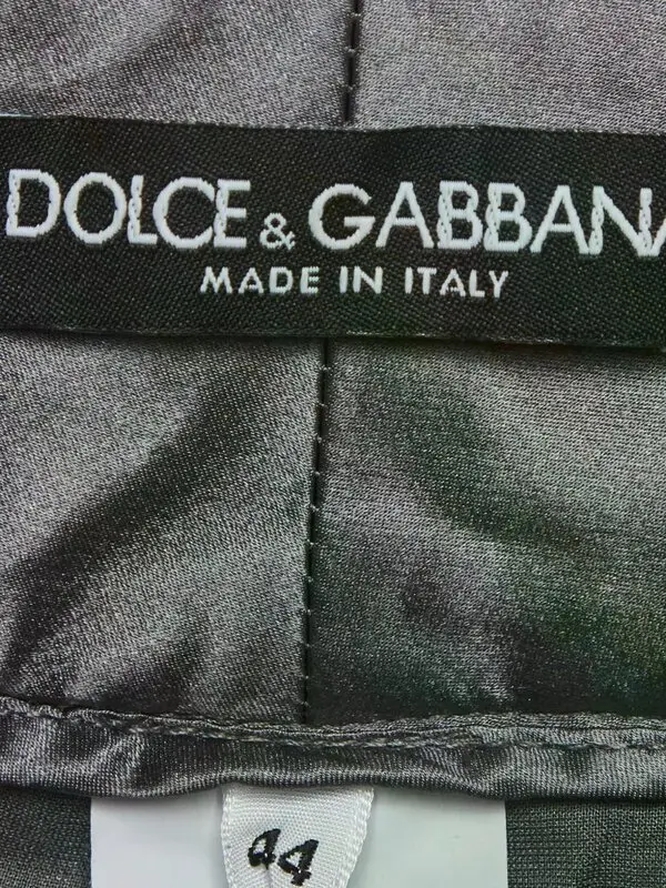 Dolce & Gabbana Floral-jacquard Straight-leg Trousers