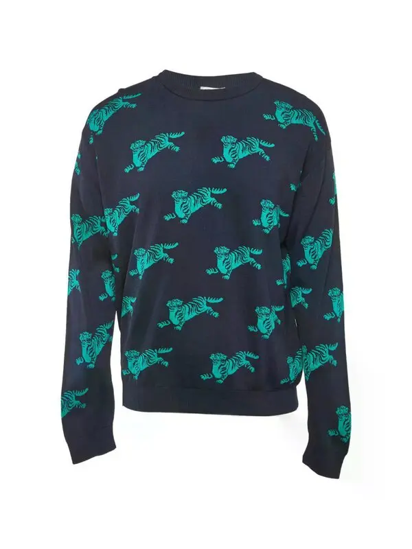 Kenzo Tiger-pattern Sweater