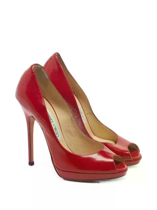 JIMMY CHOO Quiet Peep-toe Pumps