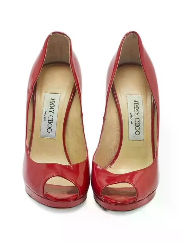 JIMMY CHOO Quiet Peep-toe Pumps