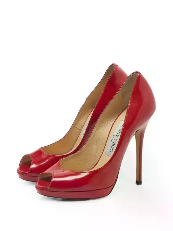 JIMMY CHOO Quiet Peep-toe Pumps