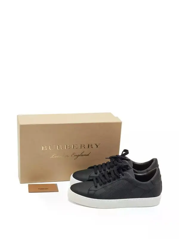 Burberry Westford Leather Sneakers