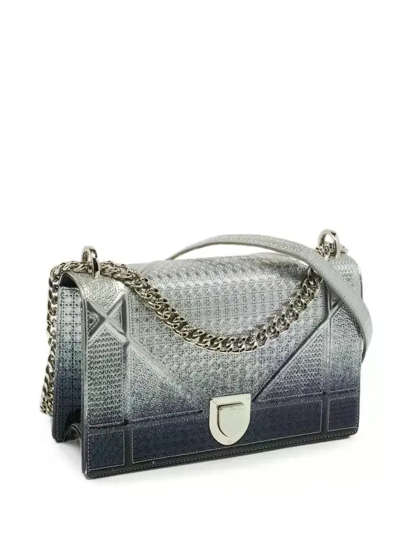 Dior Medium Diorama Microcannage Shoulder Bag