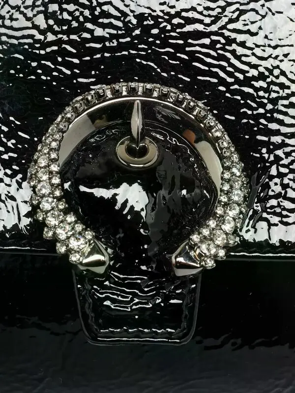 JIMMY CHOO Madeline Crystal Shoulder Bag