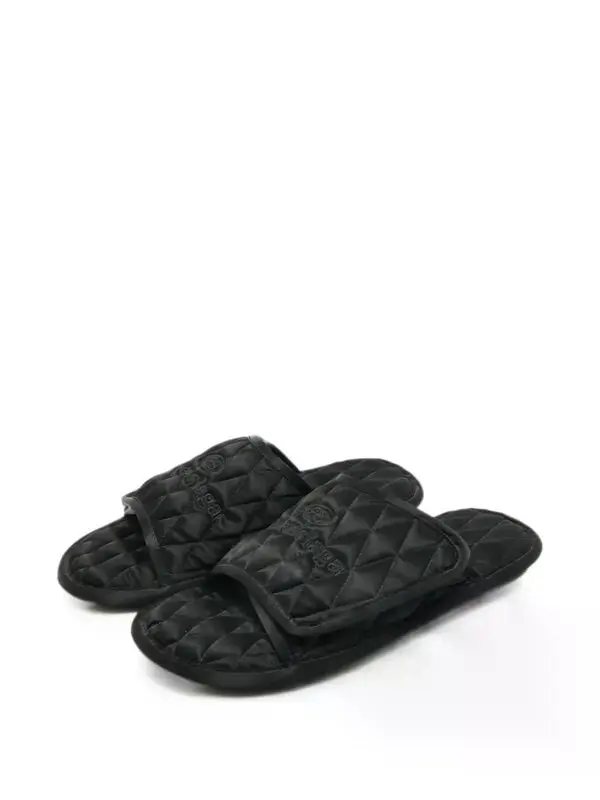Balenciaga Quilted Satin Slides