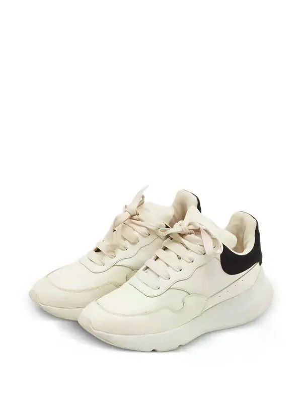 Alexander McQueen Oversized Sneakers With Suede Panels