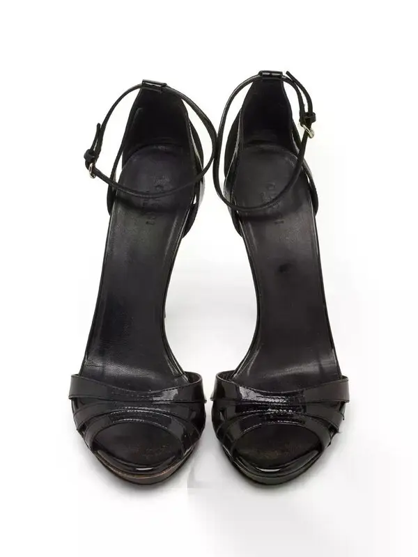Gucci Bamboo Style Ankle Strap Sandals
